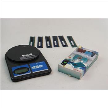 Hynix 4gb RAM Sticks, Craig Power Bank, & Breaknell Scale; 8 Pieces ...