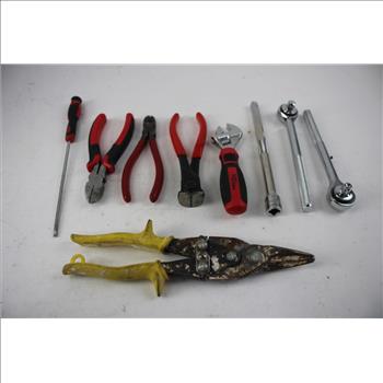 Hyper Tough Mini Adjustable Wrench, Milwaukee 6" 5 Pk Blaedes, And More ...