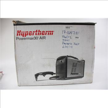 Hypertherm Powermax30 Air Plasma Cutting Hand System | Property Room