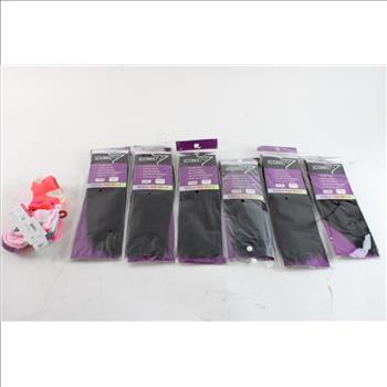 Iconic Hair Extensions & Reebok Girl's Baby Socks, 6 Pieces | Property Room