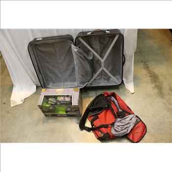 Ifly Suitcase, Monster Jam Radio Control Vehicle, Adidas Duffle Bag: 3 ...