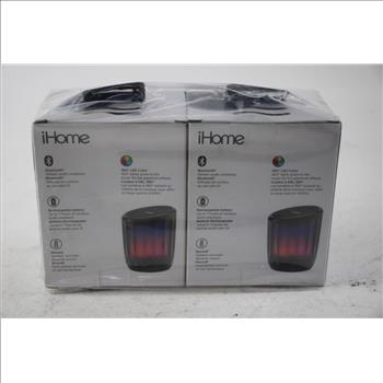 Ihome Playglow Mini Portable Speakers, 2 Pieces | Property Room