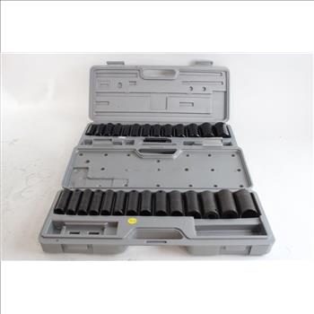 Impact Sockets In Cases, 2 Pieces | Property Room
