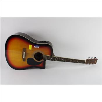 J Reynolds Acoustic Guitar With Electrical Component | Property Room