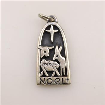 James Avery Silver Noel Nativity Charm | Property Room