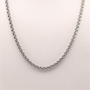James Avery Sterling Silver Spiga Chain Necklace | Property Room