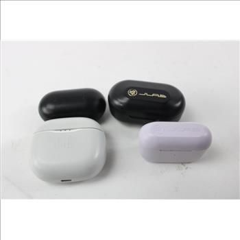JLab, JBL And Other Earpods Charging Cases, 4 Pieces | Property Room