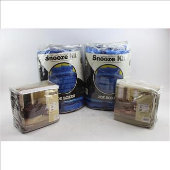 Joe Boxer Snooze Kits & Hometrends Sofa Slipcovers; 4 Pieces | Property ...