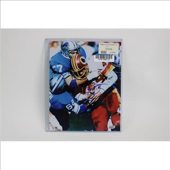 John Riggins 8x10 Autographed Photo With Certificate Of Authenticity ...