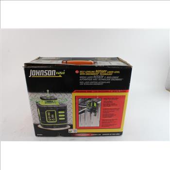 Johnson Self Leveling Rotary Laser Level | Property Room
