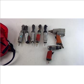 Jordan Backpack With Pneumatic Tools, 3+ Pieces | Property Room