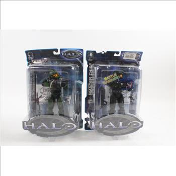 Joyride/Microsoft/Bungie Halo Masterchief Figures, 2 Pieces | Property Room