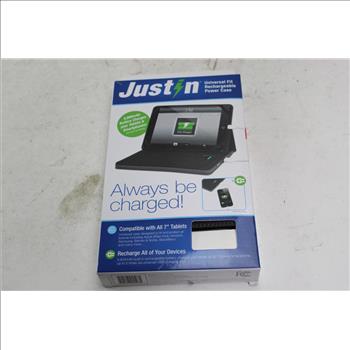 Justin Rechargeable Tablet Power Case | Property Room