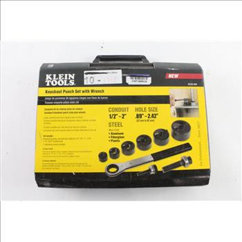 Klein Tools Knockout Punch Set With Wrench | Property Room