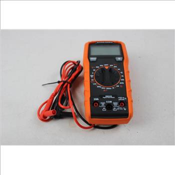 Klein Tools MM325 Multimeter, Digital Manual-Ranging 600V AC/DC Voltage ...