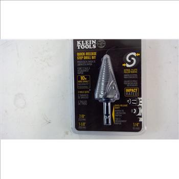 Klein Tools Quick-release Step Drill Bit | Property Room