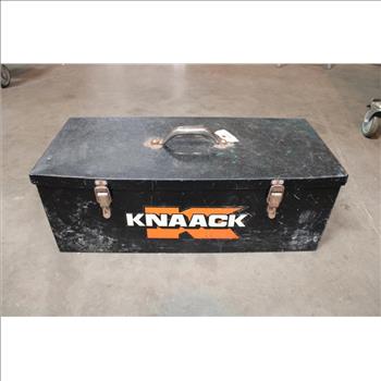 Knaack Tool Box With Assorted Sockets, Pliers, & More; 10+ Pieces ...