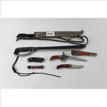 Knife / Machete Bulk Lot, 4+ Pieces | Property Room