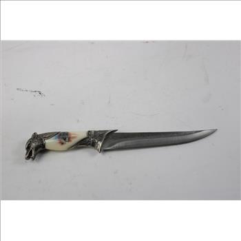 Knife With Wolf Handle | Property Room