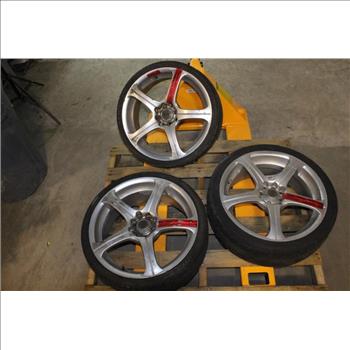Kon 18" Rims, 3 Pieces | Property Room