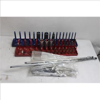 KT Pro Socket Sets Red Blue | Property Room