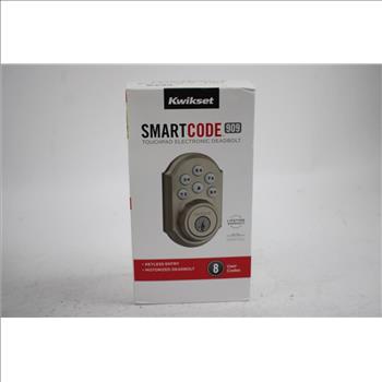 Kwikset Smart Code 909 Touchpad Electronic Deadbolt, 61001-001 ...