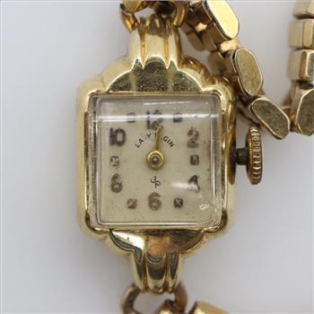 Lady Elgin Vintage 14kt GF Watch | Property Room