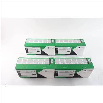 Lexmark High Yield Return Program Toner Cartridges, 4 Pieces | Property ...