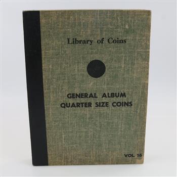Library Of Coins Empty Vol. 16 Quarter Album | Property Room