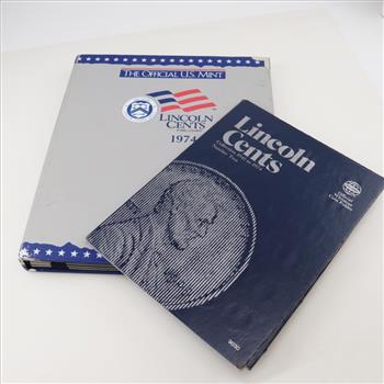 Lincoln Cents Collection Booklet 125+ Coins | Property Room