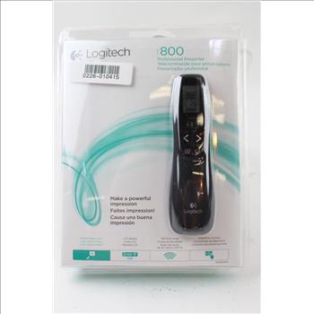 Logitech Professional Presenter R800 Remote With Laser Pointer ...