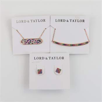 Lord & Taylor Silver Jewelry, 4 Pieces | Property Room