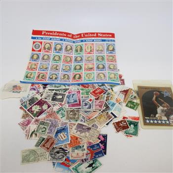 Lot Of 300+ Foreign Stamps | Property Room