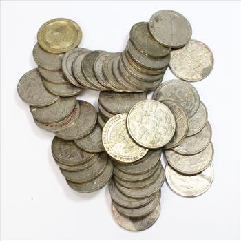 Lot Of 45+ Vintage Casino Gaming Tokens | Property Room