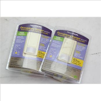 Lutron Occupancy Sensor Switch 2 Pieces | Property Room
