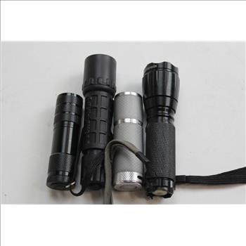 Lux-Pro, TechLite, Sure-Fire, PT Flashlights; 4 Items | Property Room