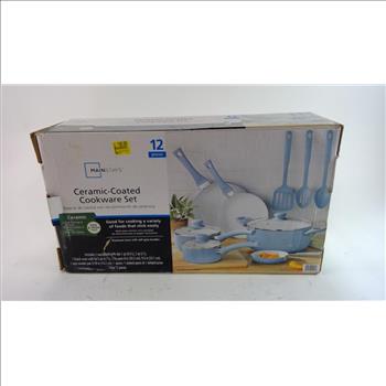 Mainstays Ceramic Coated Cookware Set | Property Room