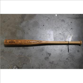 Mariners A.L. West Champions 1997 Baseball Bat Wiith Signatures No. 340 ...