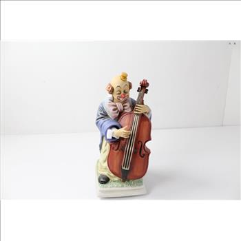 Melody In Motion 07087 Spotlight Clowns Upright Bass Figurine ...
