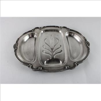 Metal 3-Section Serving Tray | Property Room