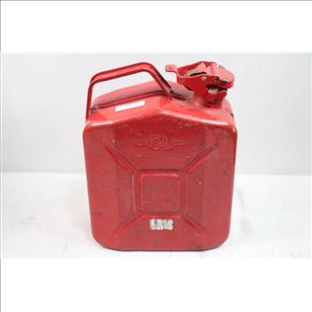 Metal 5 Liter Gas Can | Property Room