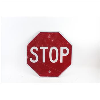 Metal Stop Sign | Property Room