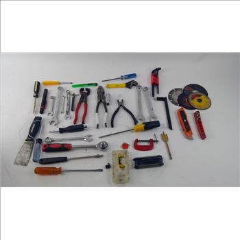 Metric Balldriver Key Set, DeWalt Ratchet Wrench, And More, 34+ Pieces ...