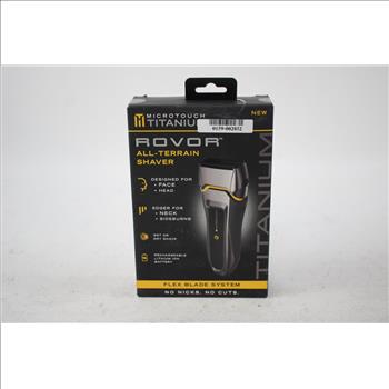Microtouch Titanium Rovor All-Terrain Shaver | Property Room