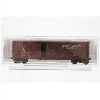 Micro-Trains Line 50' Standard Box Car With Double Doors Jersey Central Lines | Property Room