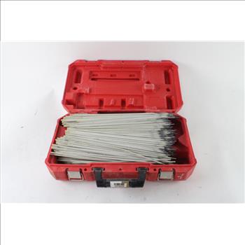 Milwaukee Case With 6011 Welding Rods, 50+ Pieces | Property Room