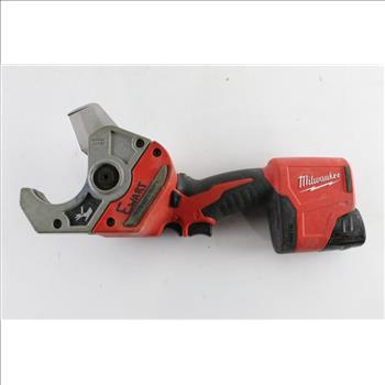 Milwaukee Cordless Plastic Pipe Shear | Property Room