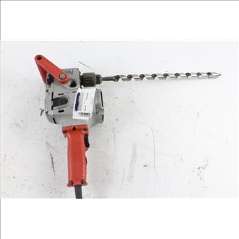 Milwaukee Heavy Duty Auger, Sold For Parts (or Repair) | Property Room