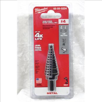 Milwaukee Jam-Free Step Drill Bit | Property Room