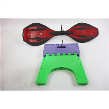 Mixed Merchandise Black Xbox 360, Red & Black RipStik, Purple & Green ...